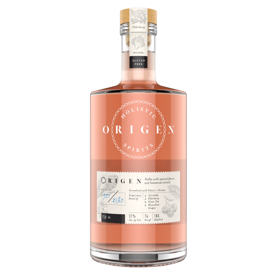 Origen Holistic Specialty Vodka | Harmony Gin | DrinkHolistic.com ...